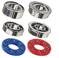 Ball Bearings |Thrust Bearing Sets | Nylon Ball Retainers